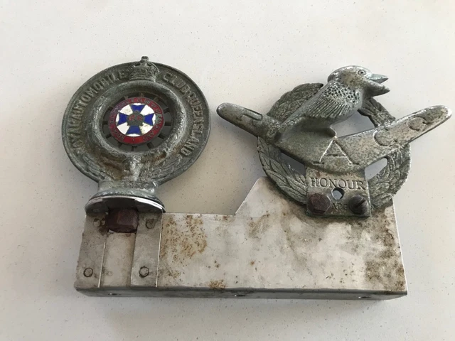 RARE RACQ HONOUR Badge 1937 -1939. Number 5 of a very limited ...