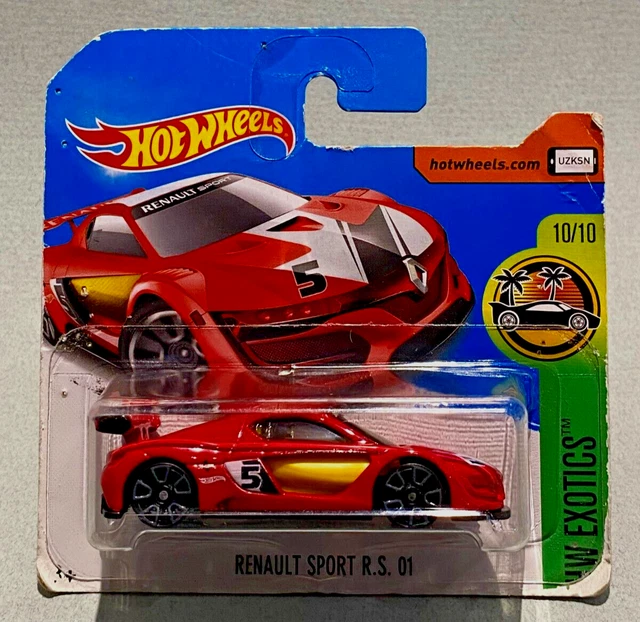 Hot Wheels Renault Sport R S 01 Red 10 10 365 365 Short Card