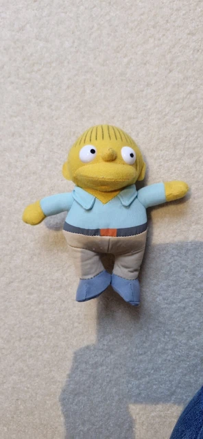 THE SIMPSONS 25 years - Ralph wiggum Soft Plush Stuffed Toy Doll Rare £ ...