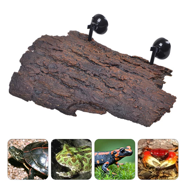 CACHETTE D'AQUARIUM REPTIVATION Sol Pour Reptiles Terrasse Cache-cache ...