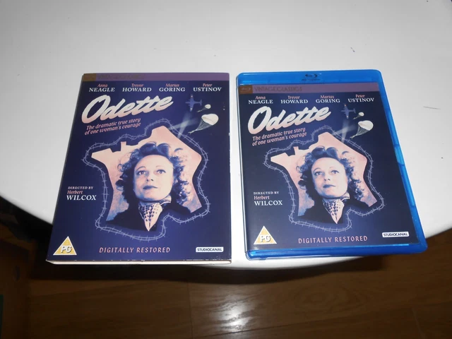ODETTE [BLU-RAY] [2019] (Blu-ray) Anna Neagle Trevor Howard Peter ...