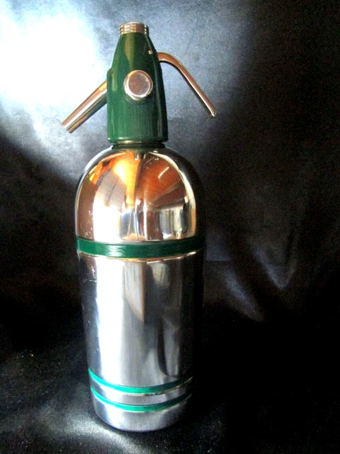 SIPHON METAL CHROME Cocktail Bar Bistrot KING SYPHON Déco Vintage ...