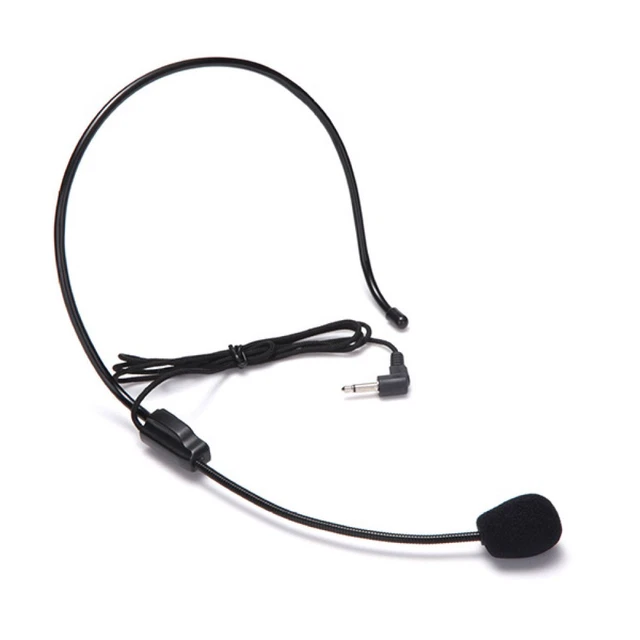DYNAMIC MINI VOICE Amplifier Microphone Loudspeaker Wired Headset £7.18 ...