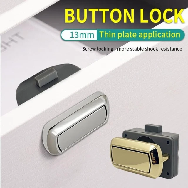 UPGRADE PUSH BUTTON Locks Push Button Locking System for Secure Storage ...