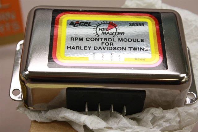 ACCEL 35388C CHROME Rev Master for Harley Sportster & Big Twin - NEW ...