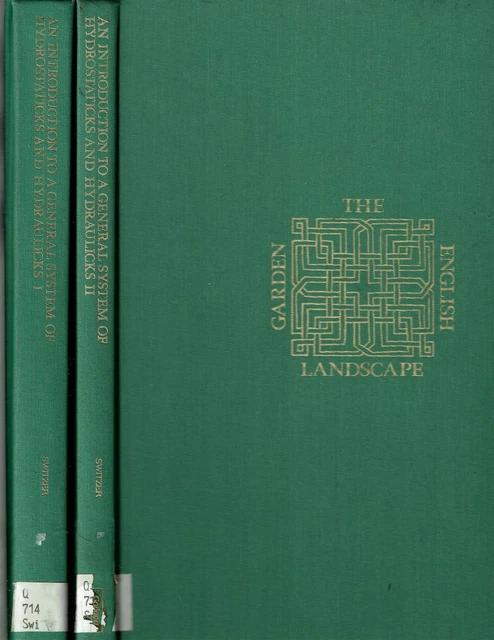 STEPHEN SWITZER/INTRODUCTION ALLA General System Di Hydrostaticks 1982 ...