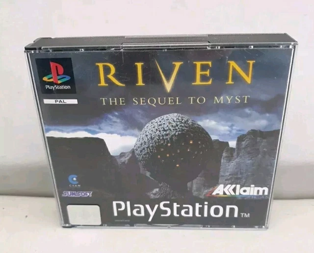 RIVEN THE SEQUEL To Myst - Ps1 Game Complete - All 5 Discs Pal £29.64 ...