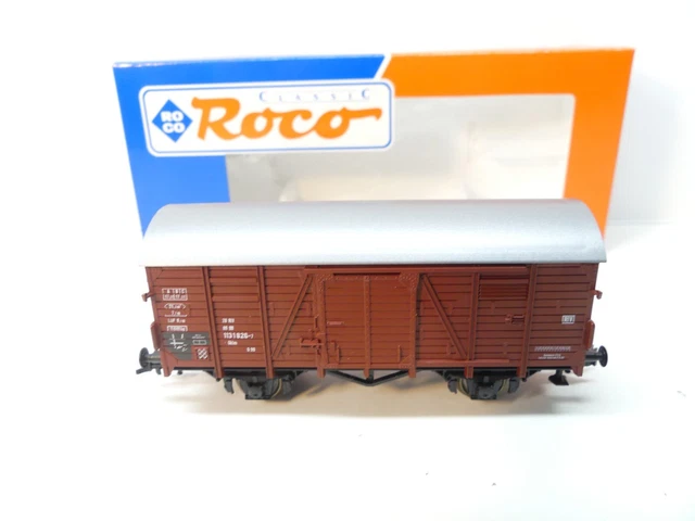 ROCO H0 GEDECKTER Güterwagen Gklm, DB, DC, NEM, NEU in OVP #54174 EUR 9 ...