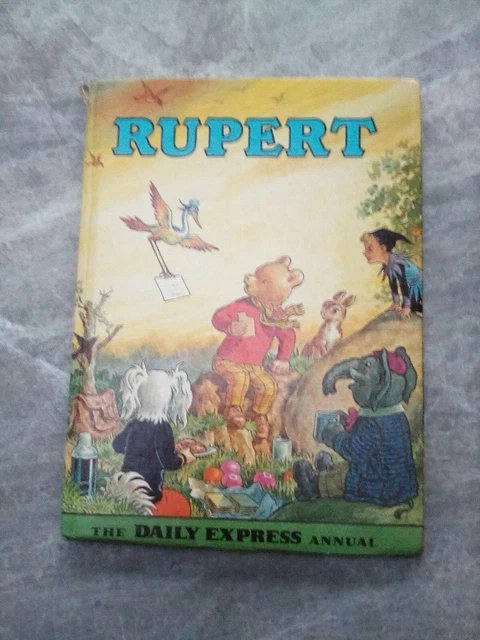 RUPERT THE BEAR Annual The Daily Express Annual 1972 Vintage Rare EUR ...