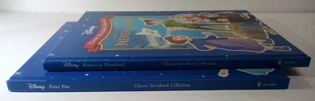 DISNEY CLASSIC STORYBOOK Collection; Peter Pan & Return to Neverland (2 ...