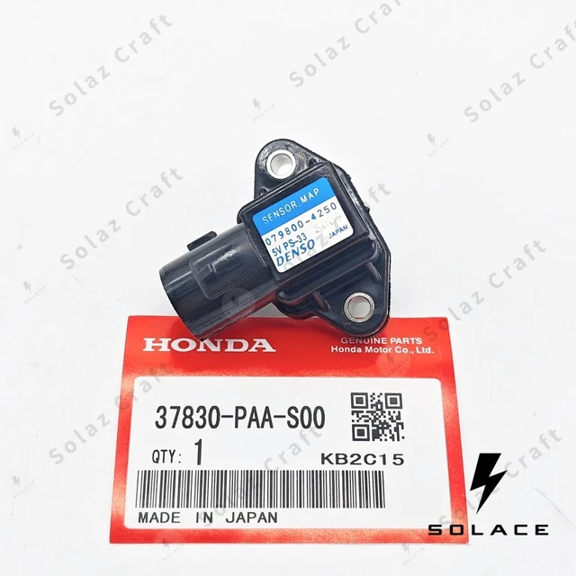 GENUINE DENSO PRESSURE MAP Sensor 37830-PAA-S00 For Honda D16Z6 B16 D16 ...