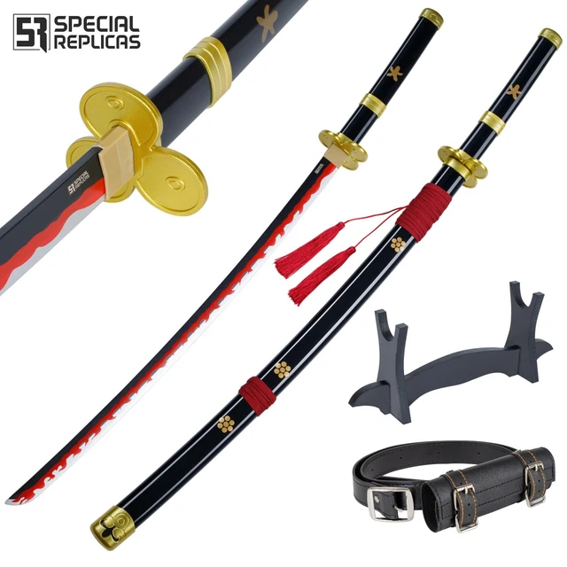 KATANA RORONOA ZORO ONE PIECE Enma Einteiliges Holzschwert JT10661BK ...