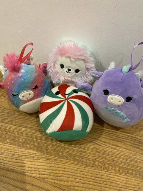 MINI SQUISHMALLOWS PLUSH Toys – 4” Bundle of 4 - Dulce, Faisah, Drow ...