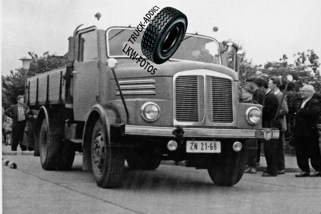 OLDTIMER TRUCK PHOTO, Lkw Foto, DDR IFA H3A Lastwagen, Kraftverkehr EUR ...