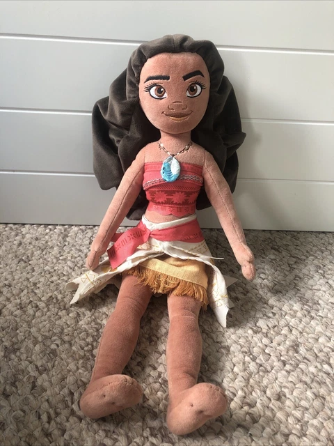 MOANA OFFICIAL DISNEY Store Princess Chief Doll Plush Soft Toy 19in £11 ...