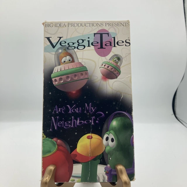 VINTAGE VEGGIETALES ARE You My Neighbor? VHS 1995 Kids Video Big Idea ...