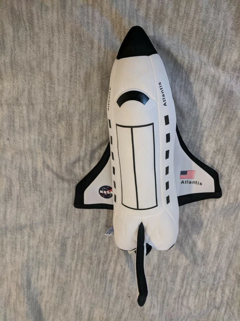 NASA ATLANTIS PLUSH Toy Space Shuttle Spaceship Plane Space by Aurora ...