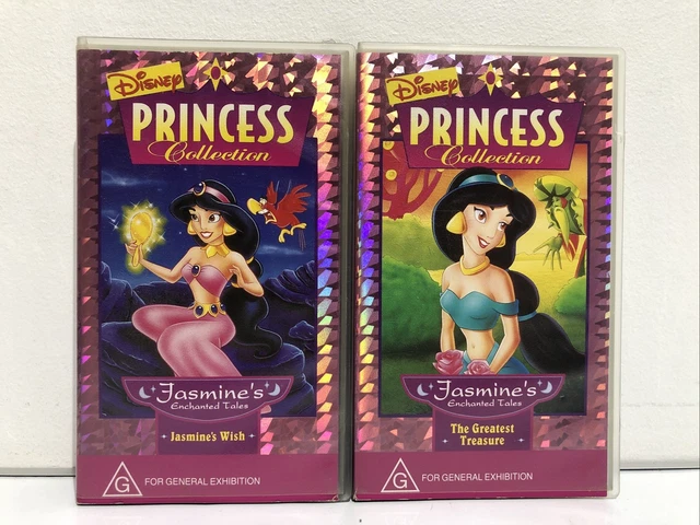 JASMINES ENCHANTED TALES The Greatest Treasure + Jasmine’s Wish VHS ...