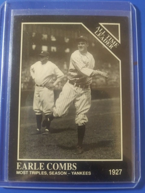 1991 THE SPORTING News Conlon Collection Earle Combs Card #262 Yankees ...