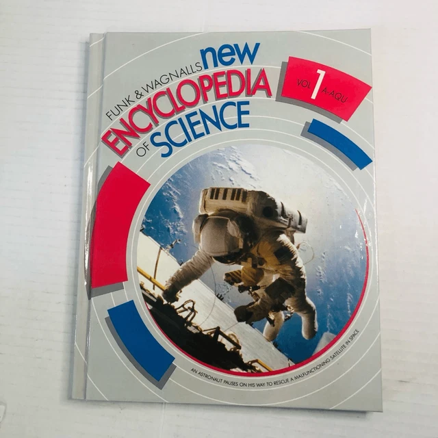 FUNK & WAGNALLS new encyclopedia of science vol 1 a-aqu hardcover ...