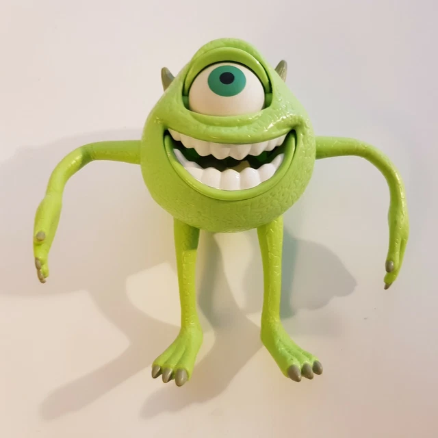 DISNEY PIXAR 2012 Mike Wazowski Monsters Inc figurine toy McDonalds ...