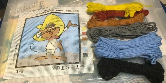 WARNER BROS TAPESTRY Kit- Speedy Gonzalez 20cm x 20cm (canvas, wool ...