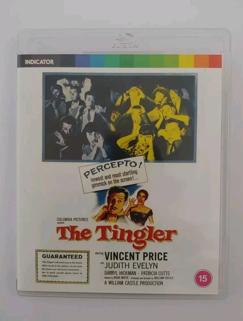 THE TINGLER (1959) Blu-ray DVD Film Movie Sci-Fi Horror Region B Free ...