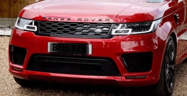 PAIR OEM RANGE Rover Sport Complete Front And Rear L494 Bumper 2022 Red ...