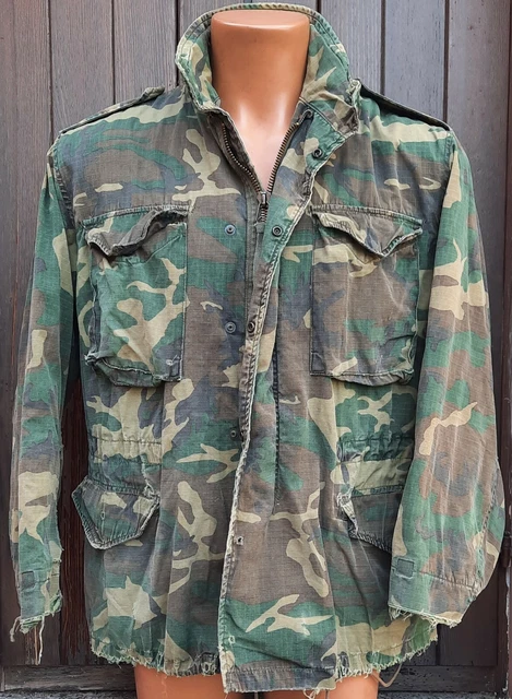 ALPHA INDUSTRIES US Gi M 65 Field Jacket Erdl Rdf Vietnam Camo Erdl ...