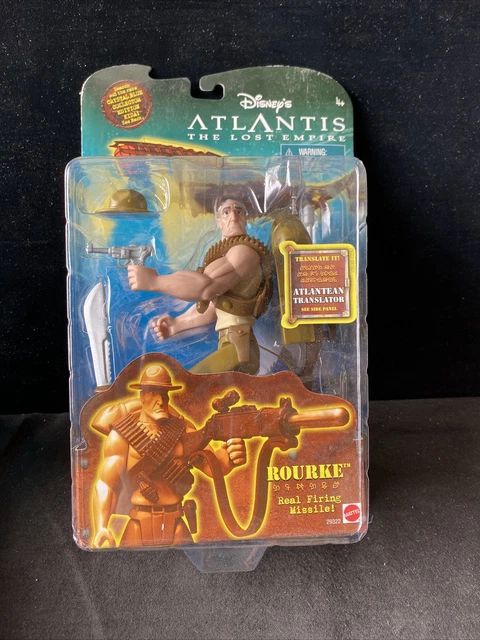 @ MATTEL DISNEY'S ATLANTIS THE LOST EMPIRE ROURKE Modellino Atlantis ...