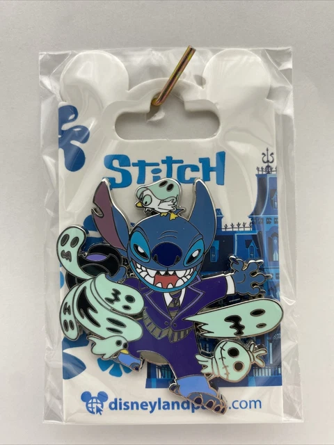 DISNEYLAND PARIS PIN Lilo & Stitch Haunted Mansion Ghosts Disney Parks ...