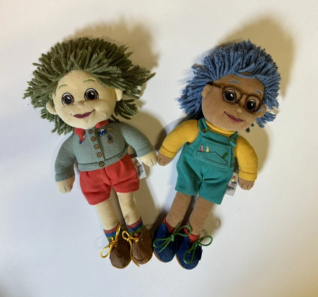 TOTS TV TOM And Tiny Official Plush Rag Doll Ltd Vintage Dolls 2004 £39 ...