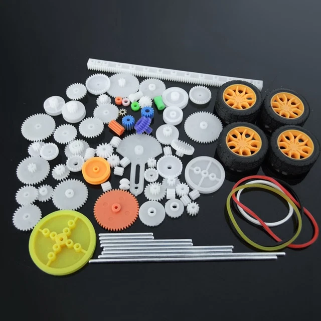 78PCS SCIENTIFIC EXPERIMENT Model Package Replacement Parts DIY Car ...