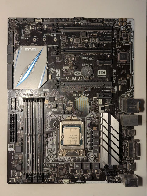 ASUS Z170-E MOTHERBOARD + Intel i7-6700K 4.00GHz CPU Bundle LGA 1151 £ ...