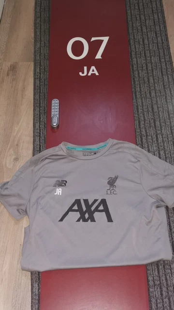 LIVERPOOL FC STAFF Issued original training ground locker door & Shirt ...