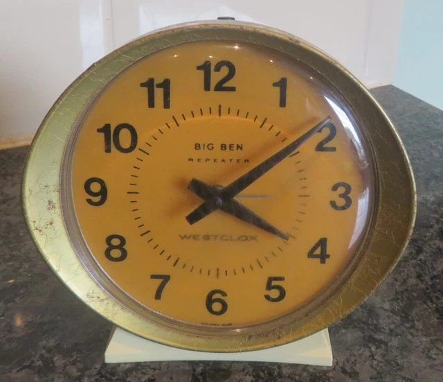 VINTAGE BIG BEN Wind Up Alarm Clock Made In Scotland Not Working £25.00 ...