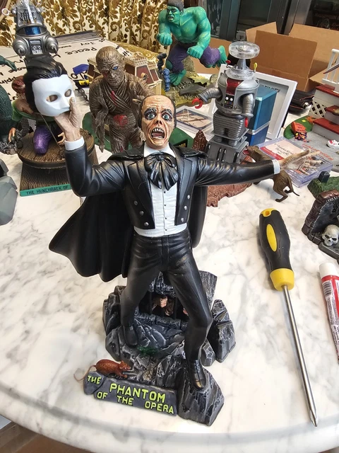 VINTAGE AURORA MONSTER Model Kit Built 1963 Phantom of the Opera Horror ...