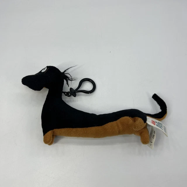 BUDDY SECRET LIFE of Pets Dog Bag Clip Soft 20Cm Plush Toy Keyring Loop ...