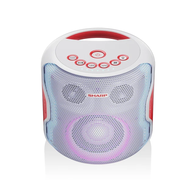 SHARP PS-919 130W Portable Bluetooth Speaker with LED Backlight £95.99 ...