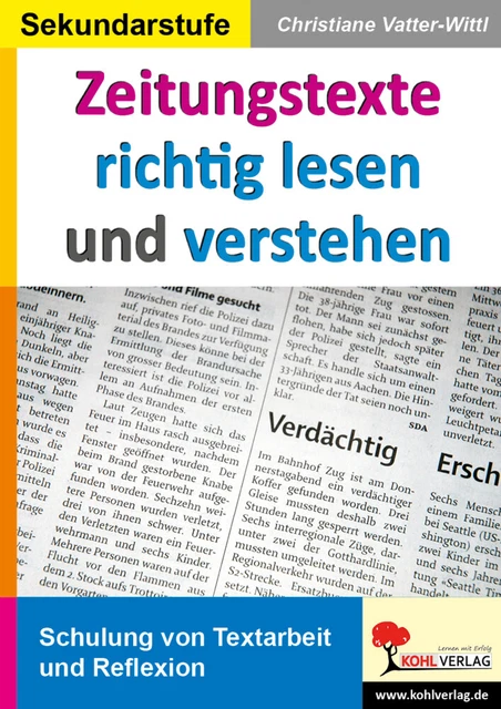 ZEITUNGSTEXTE RICHTIG LESEN und verstehen | Kopiervorlagen | Christiane Vatter-W EUR 19,80 ...