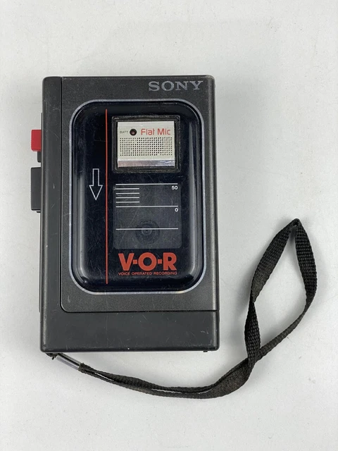 SONY CASSETTE CORDER TCM-15V. AVANT Microphone Walkman EUR 30,22 ...