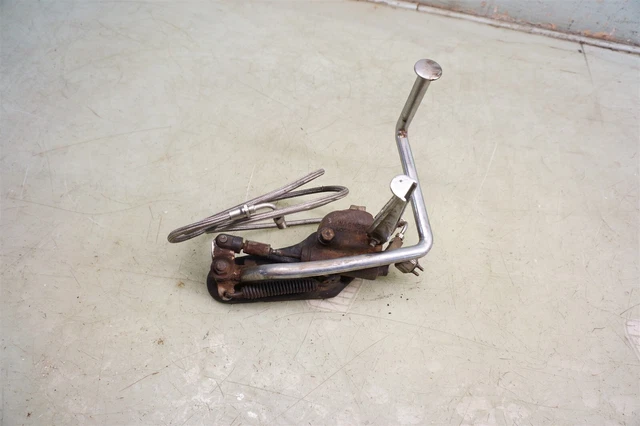 HARLEY SHOVELHEAD PANHEAD Control Foot Peg Mount Brake Lever Chopper ...