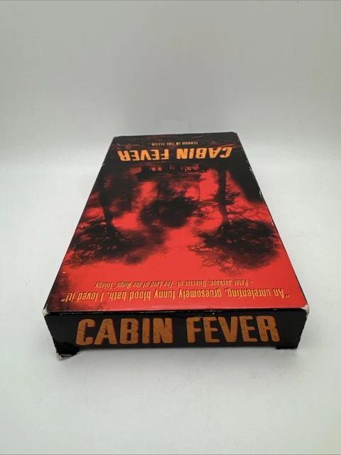 CABIN FEVER 2002 VHS Tested Rider Strong Jordan Ladd Eli Roth Horror ...