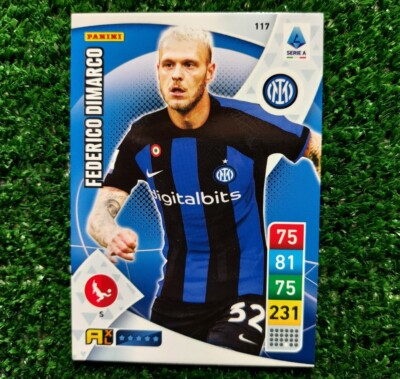 CARD ADRENALYN XL Calciatori Panini 2022/23 Inter N°117 Dimarco 2023 ⚽️ ...