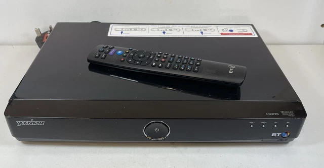 BT YOUVIEW HUMAX Box DTR-T1000 500GB Freeview with Remote Tested ...