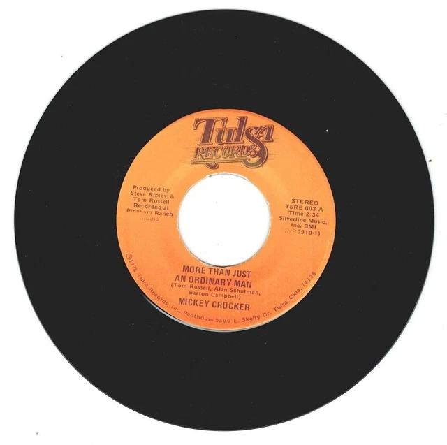 MICKEY CROCKER 45 tours « More Than Just An Ordinary Man » EUR 11,22 ...