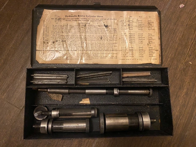 VINTAGE BLUE-POINT SNAP-ON Hydraulic Brake Cylinder Hone $65.00 - PicClick