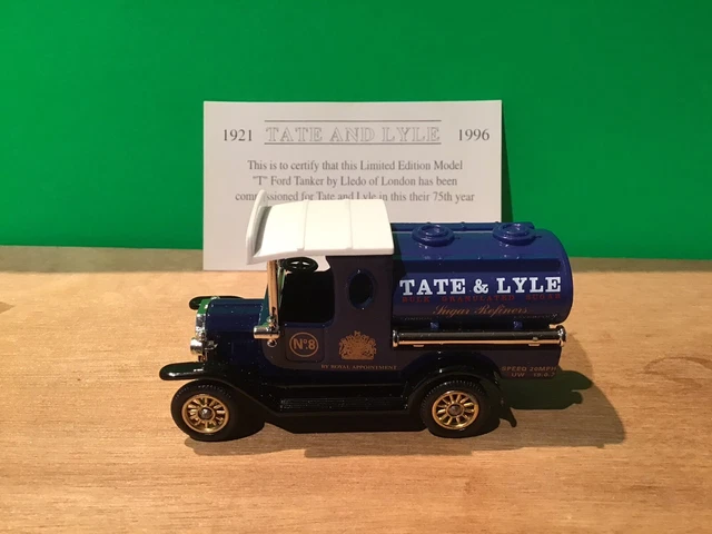 LLEDO VERY RARE Model T Ford Tanker - TATE & LYLE SUGAR £14.99 ...