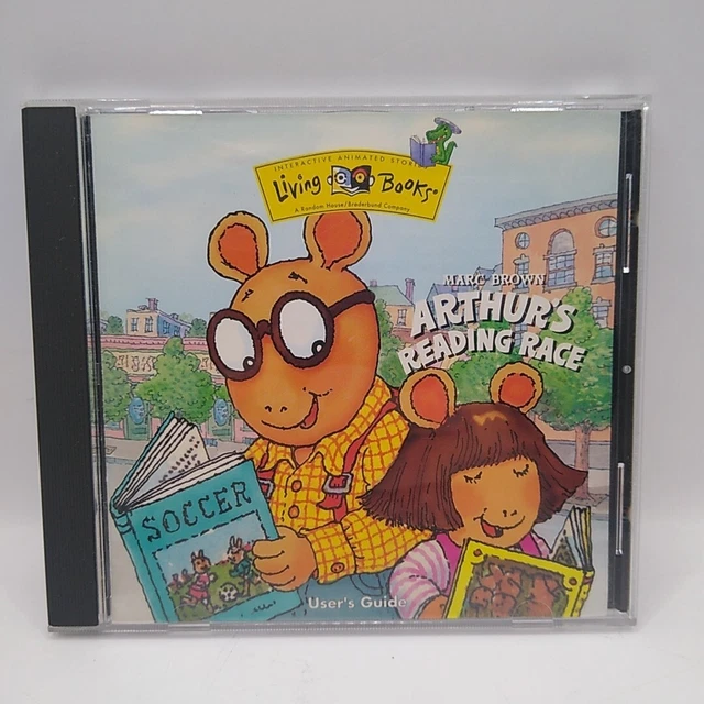ARTHUR’S READING RACE Windows CD-Rom 1996 Living Books PC Computer Game ...