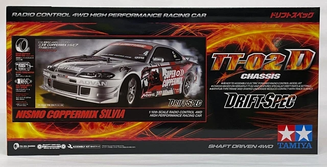 TAMIYA 1/10 RC Nismo COPPERMIX Silvia S15 (TT-02D) Drift Spec ...